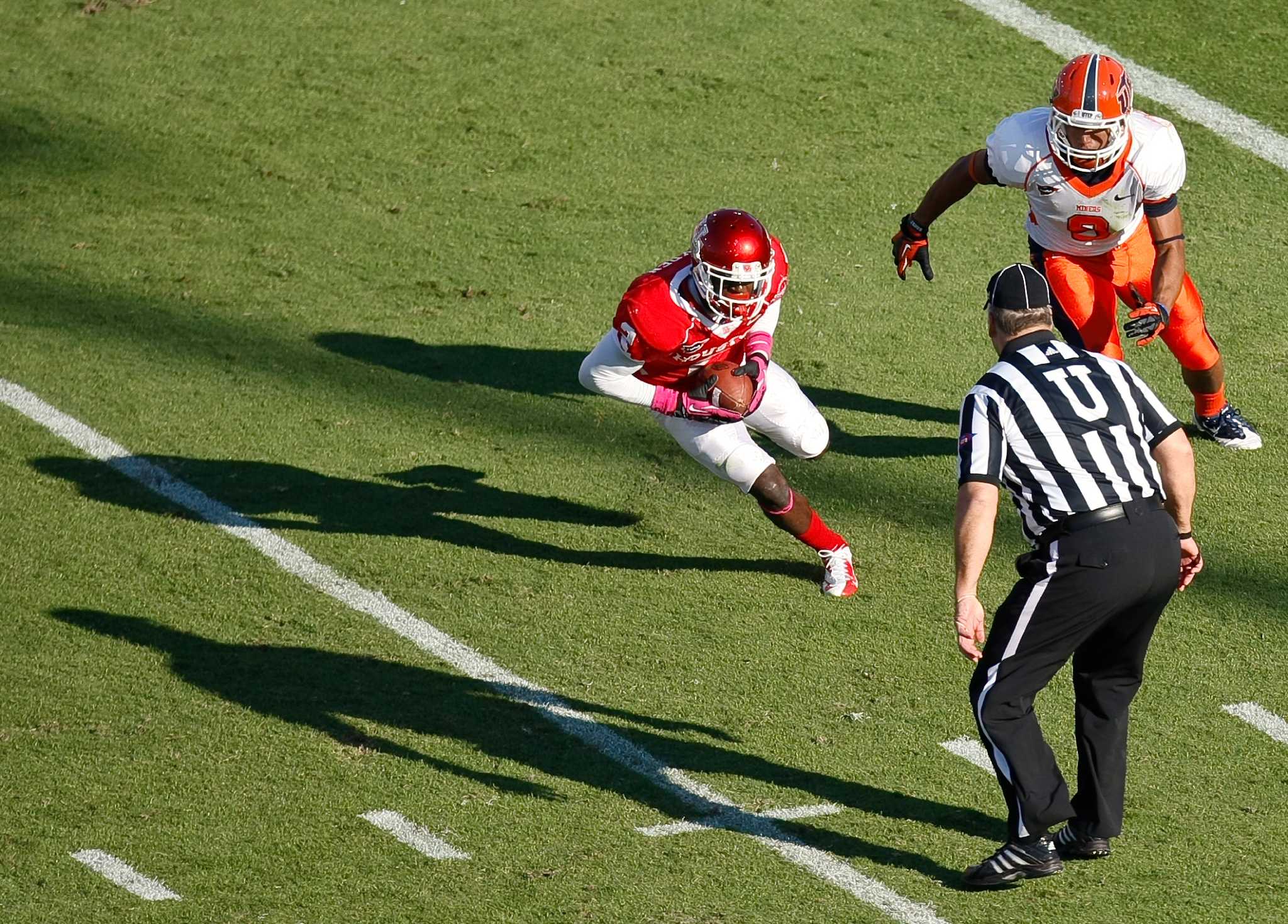 UH's Hayden out to prove that freak injury is a non-factor