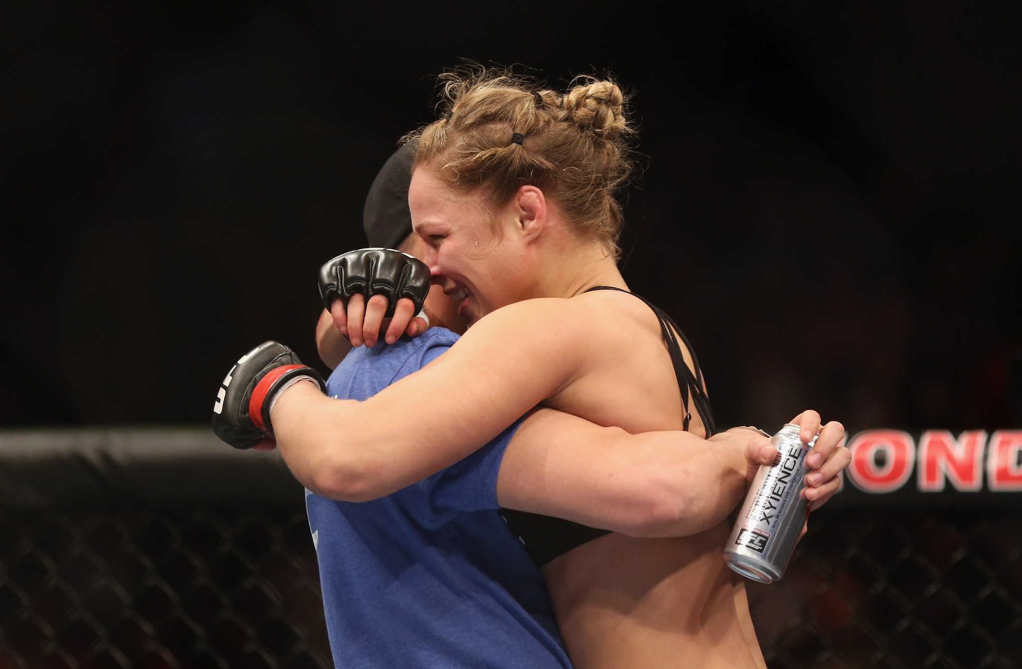 The first UFC title fight for women
