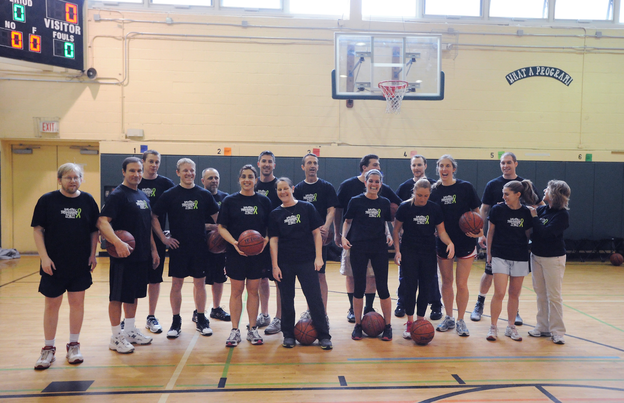Eastern Middle School student/faculty basketball game