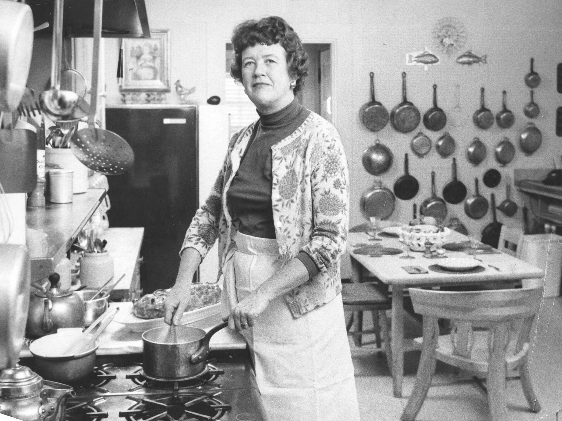 A toast to Julia, queen of TV chefs