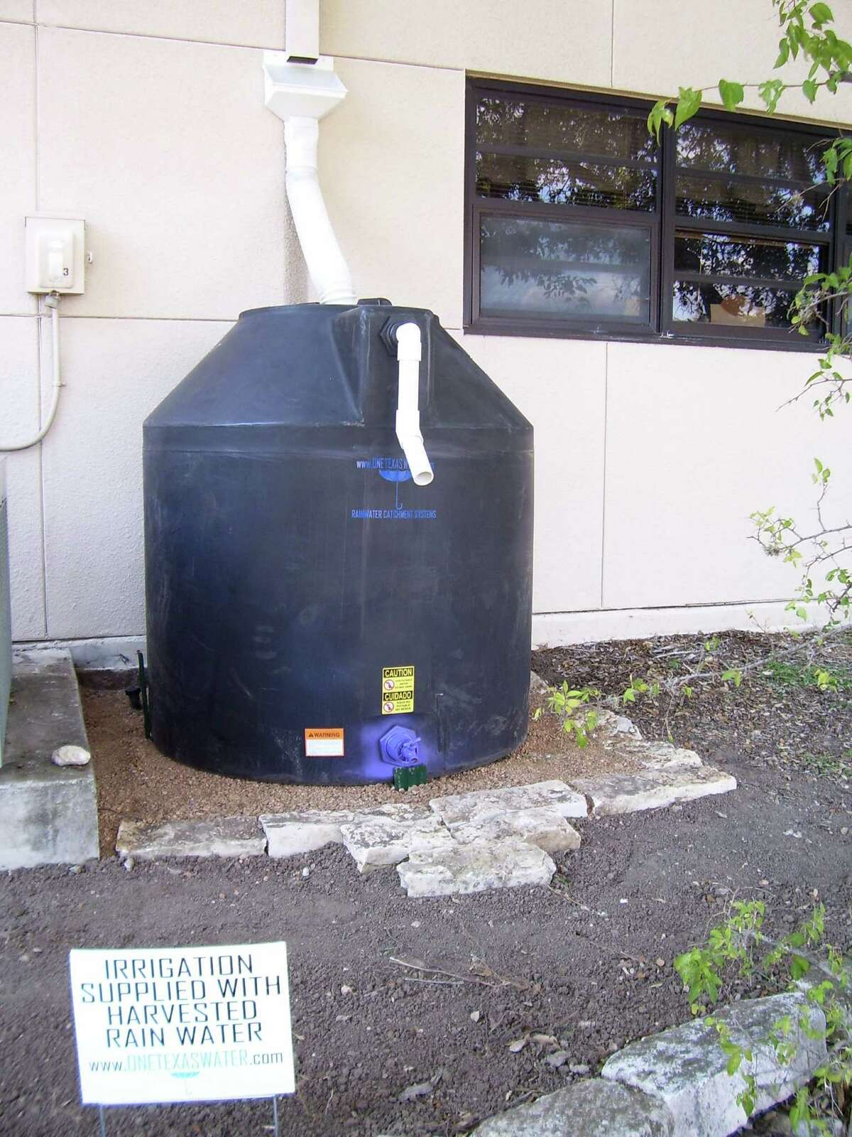 Catching water from the sky