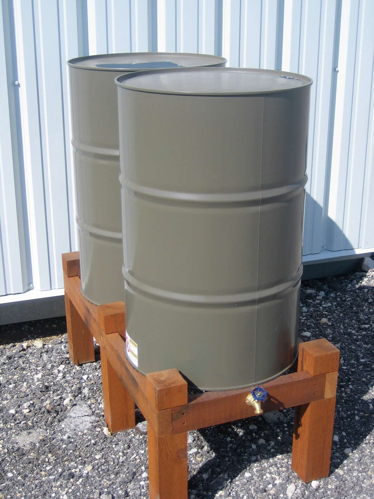 Catching water from the sky