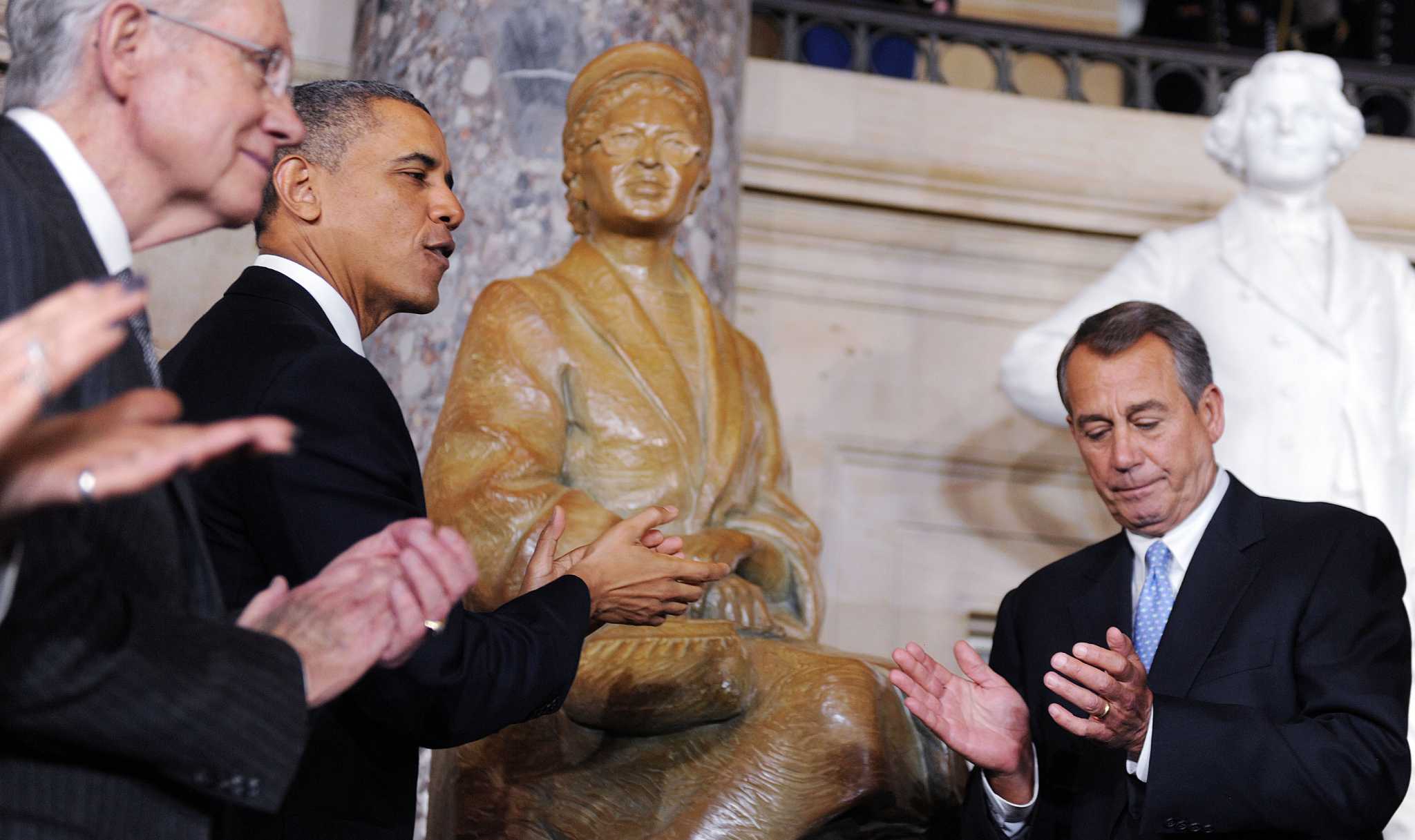 Statue of Rosa Parks unveiled at Capitol
