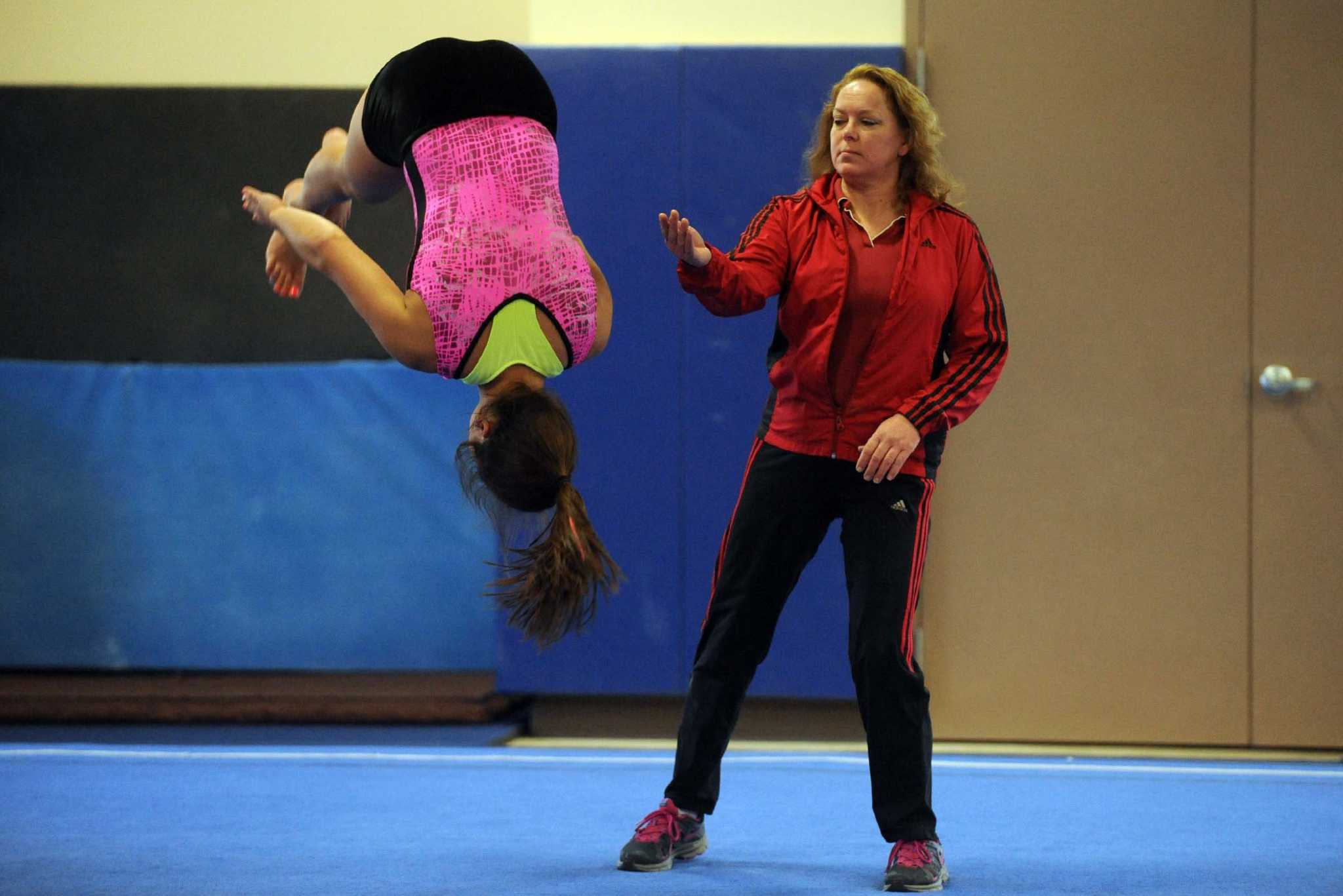 Gymnasts aim high