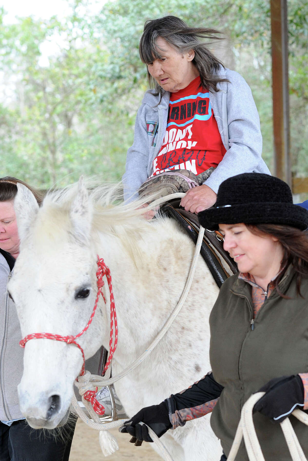 Beaumont patient gets her wish to ride a horse