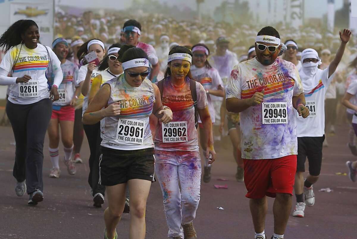 Color Run attracts casual athletes