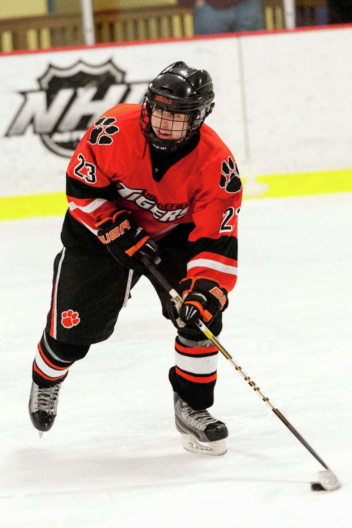 Ridgefield repeats as FCIAC boys hockey champions