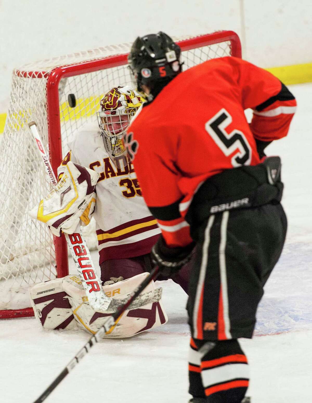 Ridgefield repeats as FCIAC Boys Hockey champs