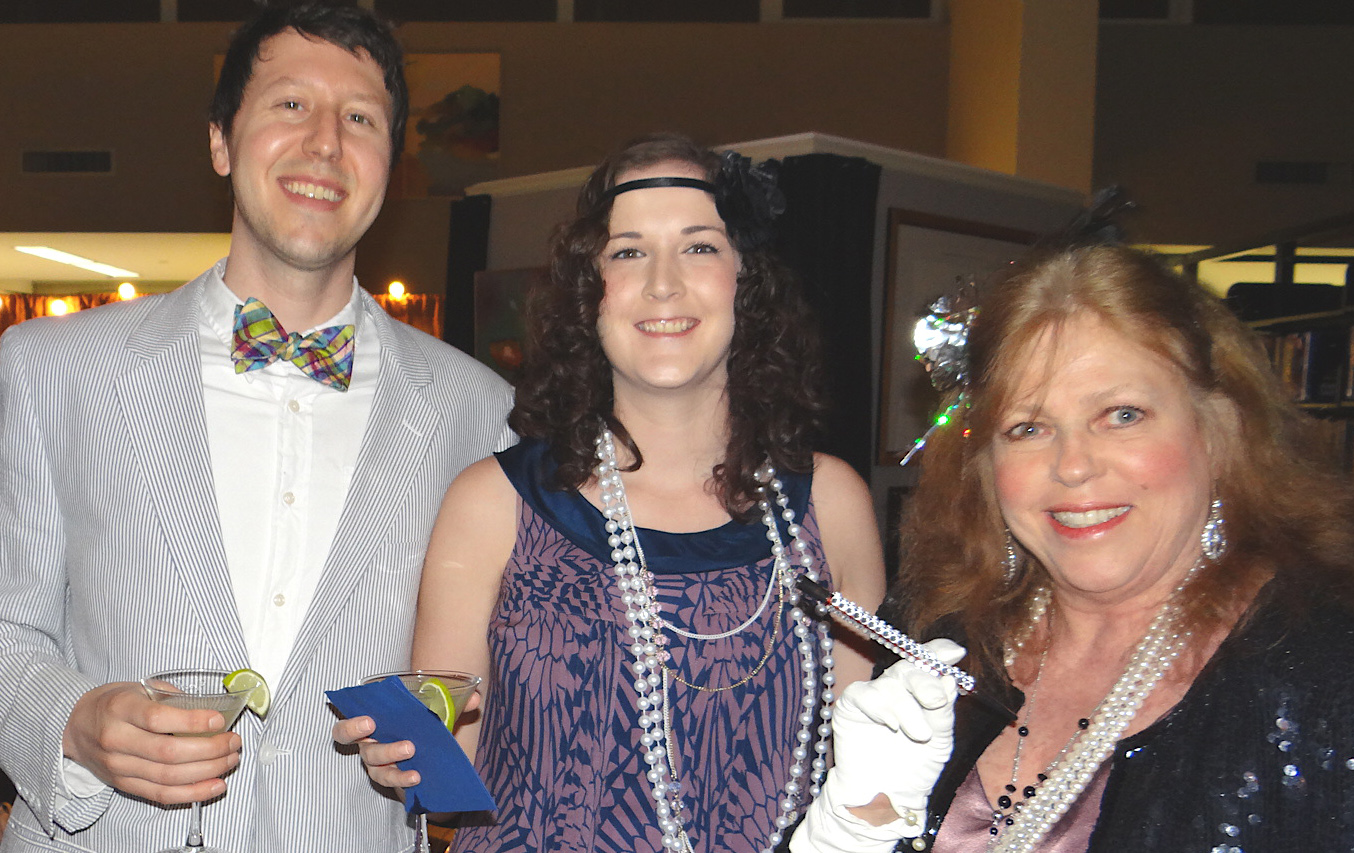 Great, Gatsby! Library-as-speakeasy hosts jazzy Fitzgerald party