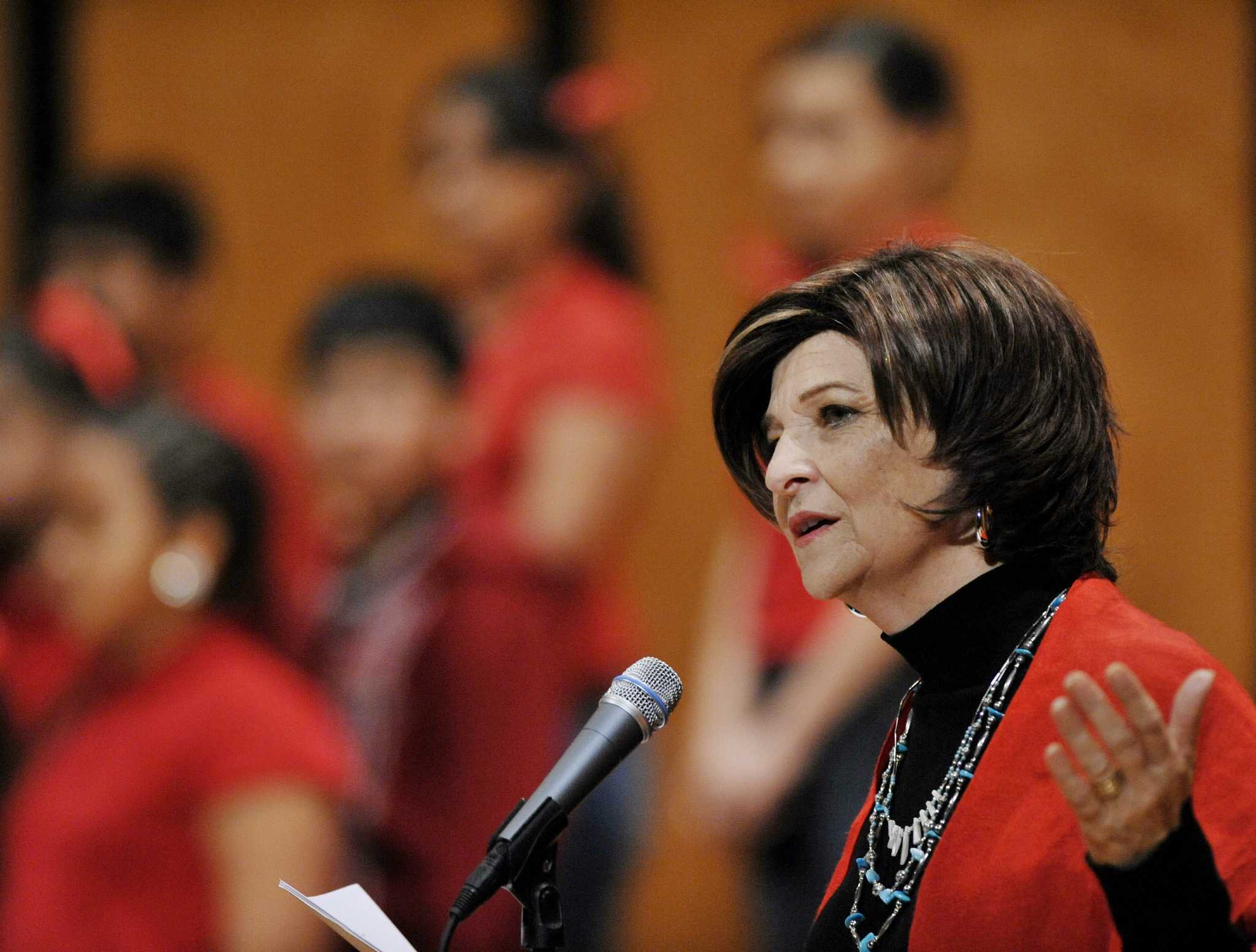 Poet laureate fighting cancer her own way