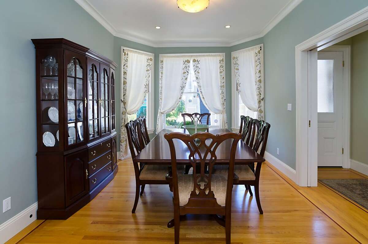 Master suite overlooks garden of 3-bedroom home