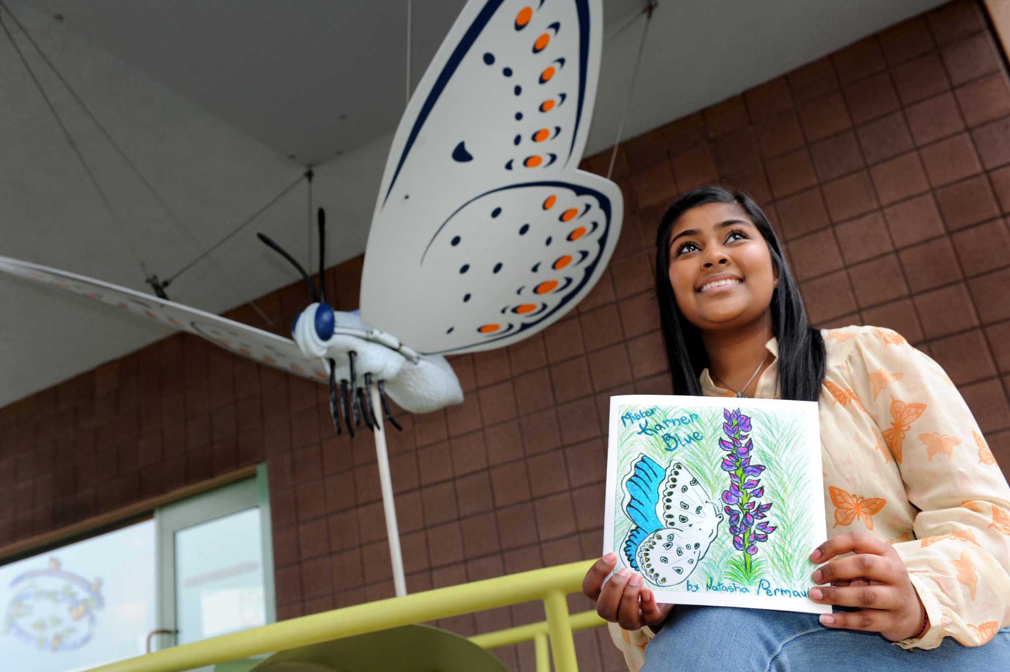 Young author's words take flight