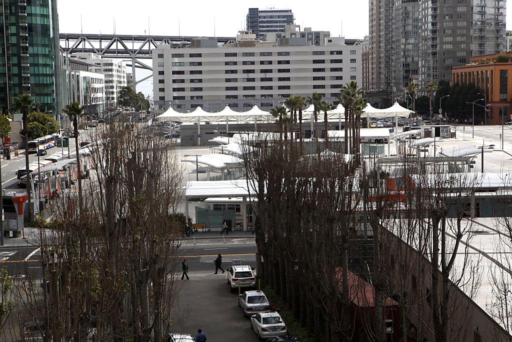 Transbay Terminal Construction