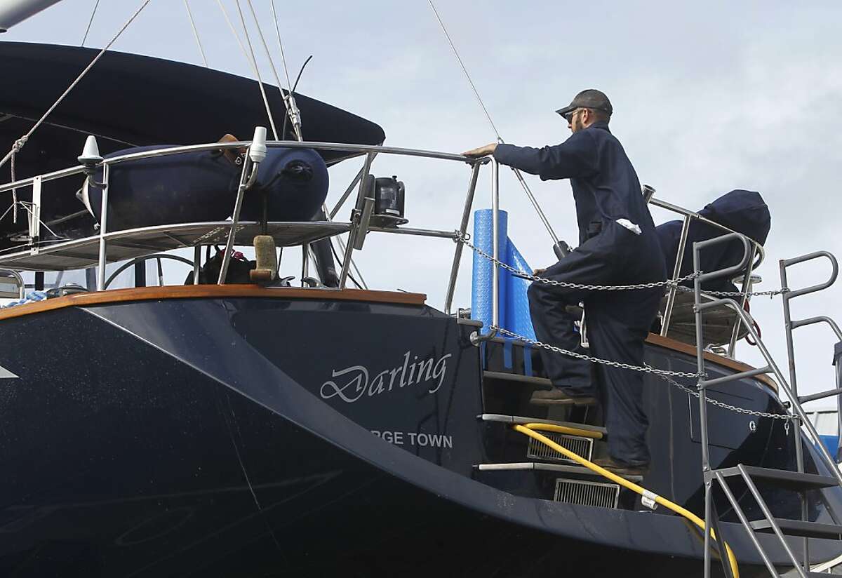 Boat thieves didn't have to hunt for keys