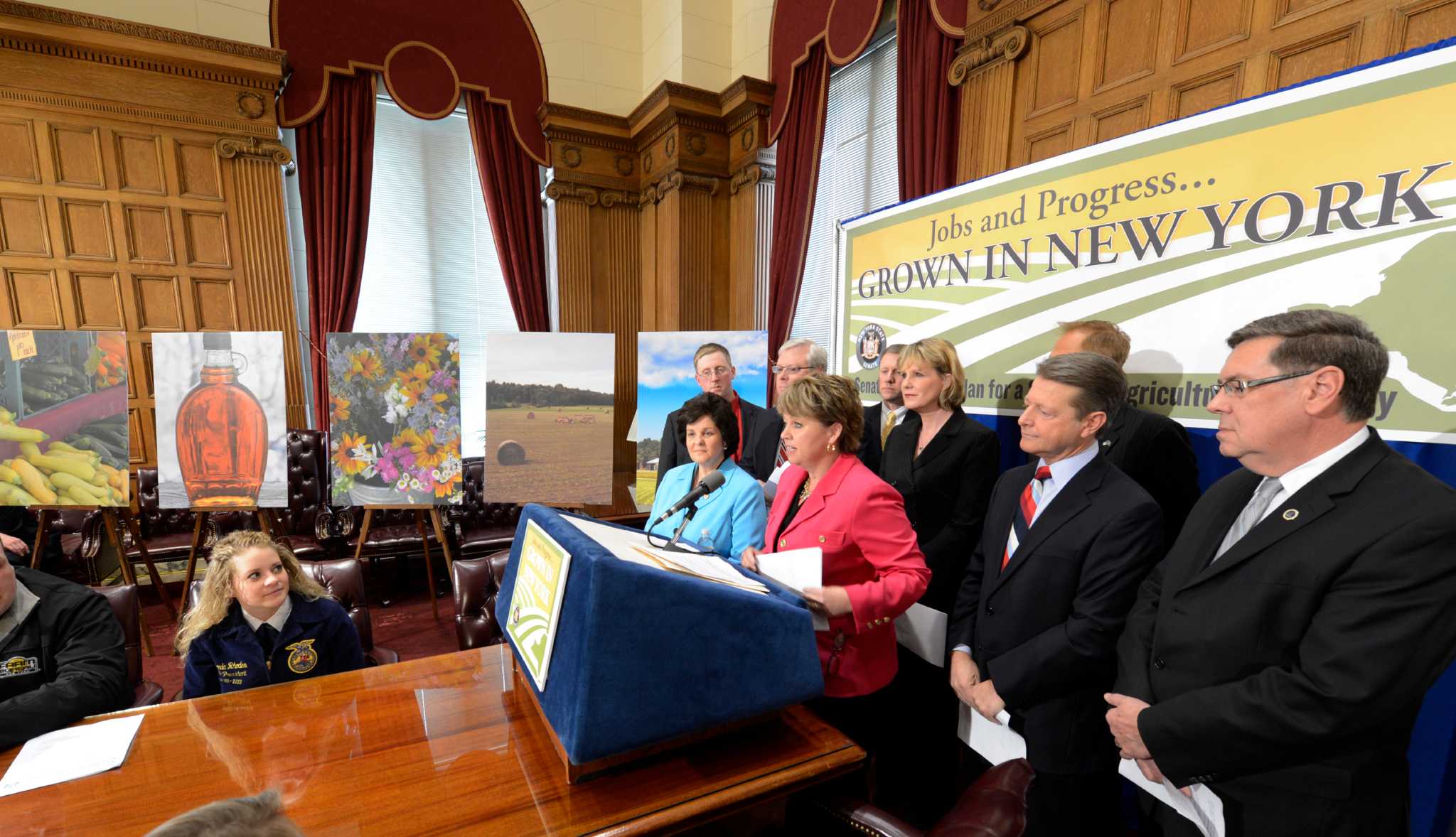 State Senate group unveils ideas to boost agriculture