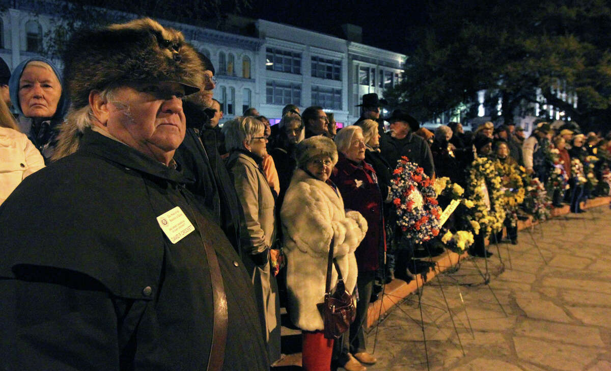Solemn events recall Alamo fallen