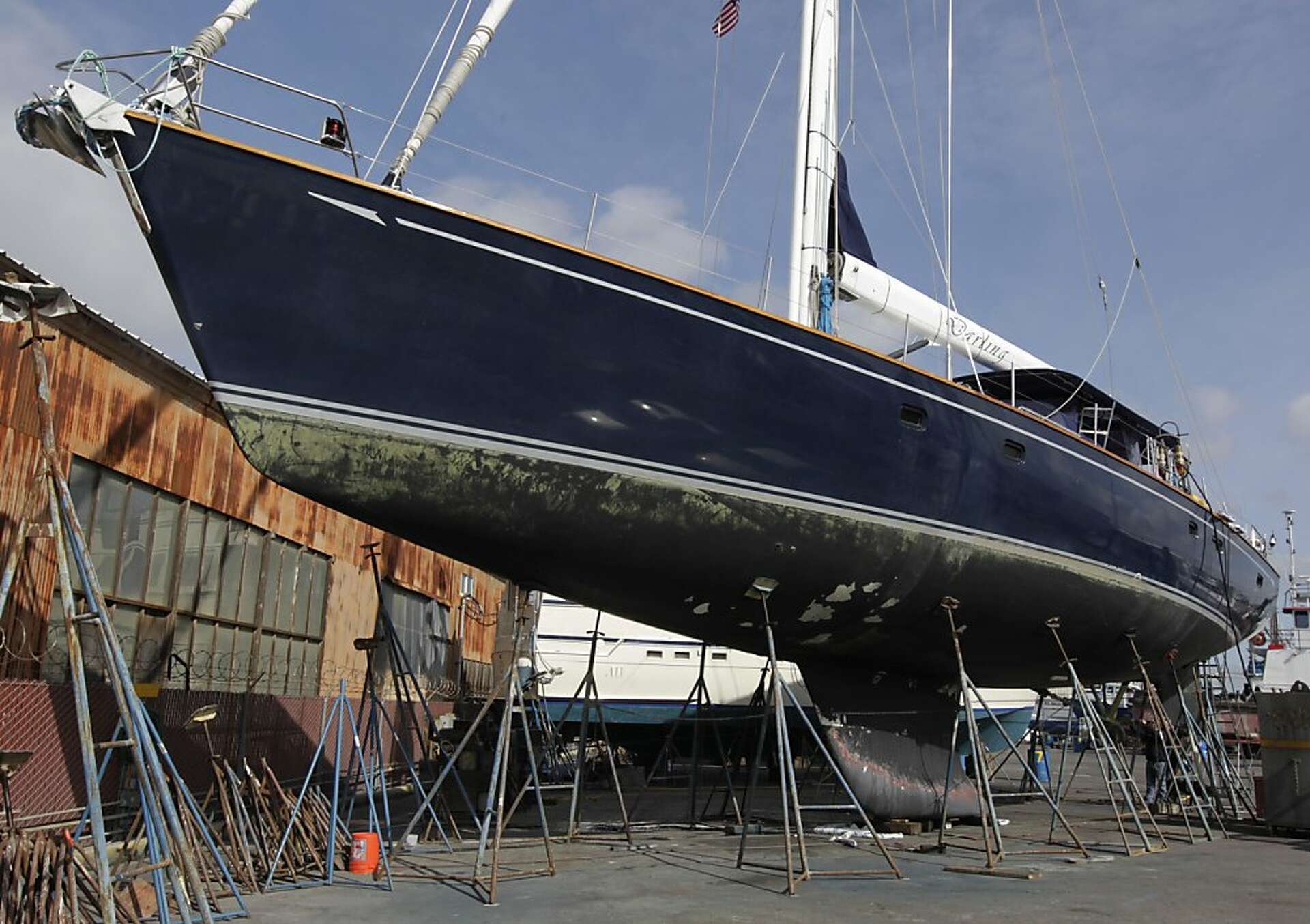 Boat thieves didn't have to hunt for keys