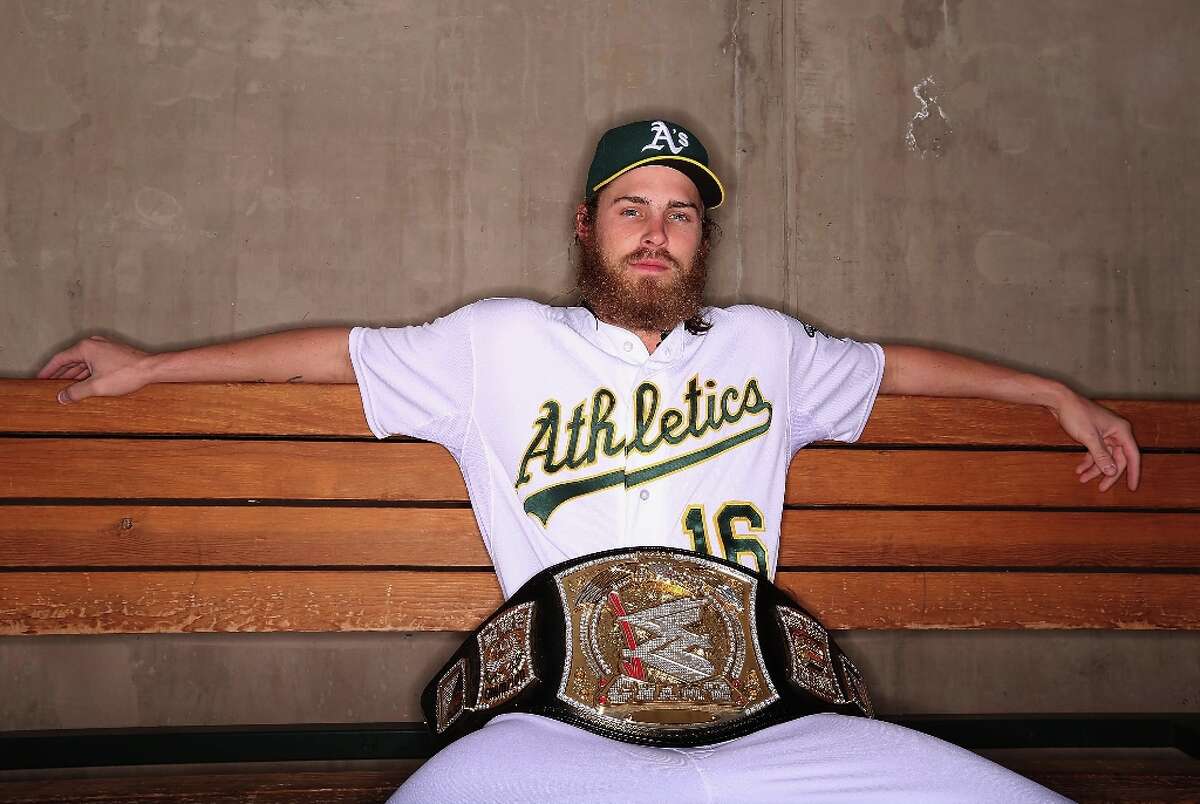 A's odd couple on and off field