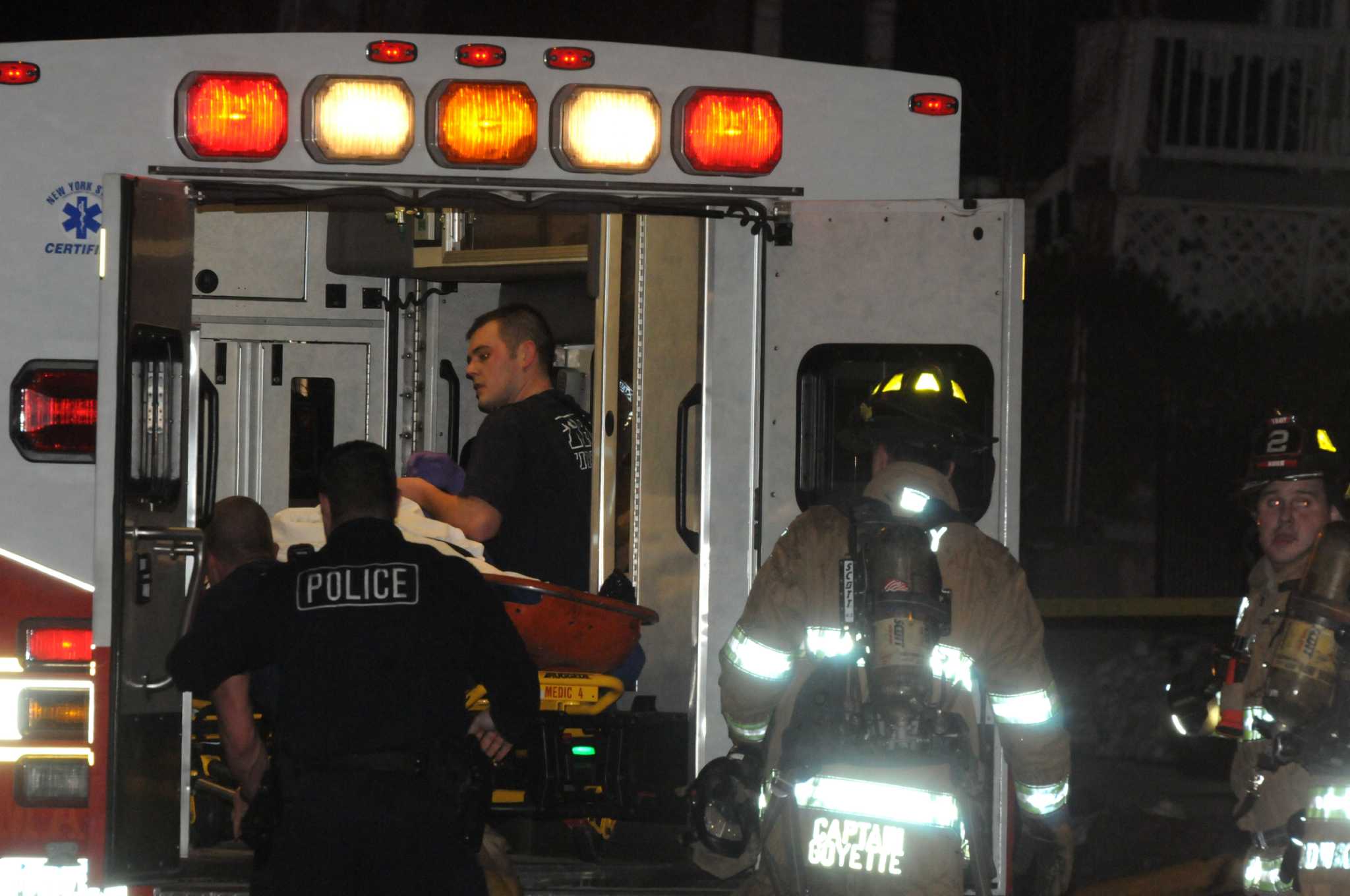 Barricades hindered fire victim's rescue