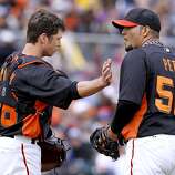 Posey's a hit at making pitches - SFGate