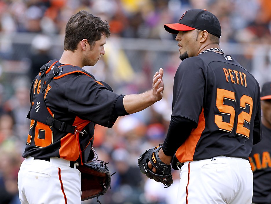 Posey's a hit at making pitches