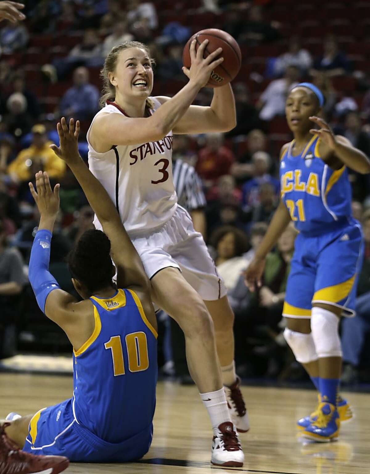Stanford women edge UCLA in Pac-12 final