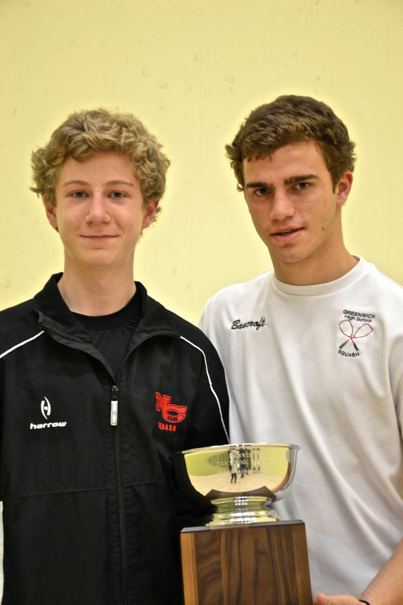 New Canaan squash team captures share of FairWest title