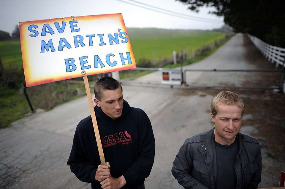 Martins Beach billionaire evades questions on stand