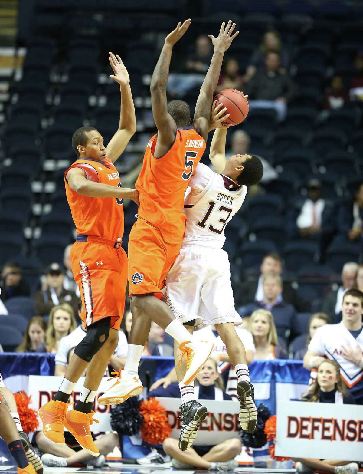 Aggies start conference tourney on right foot