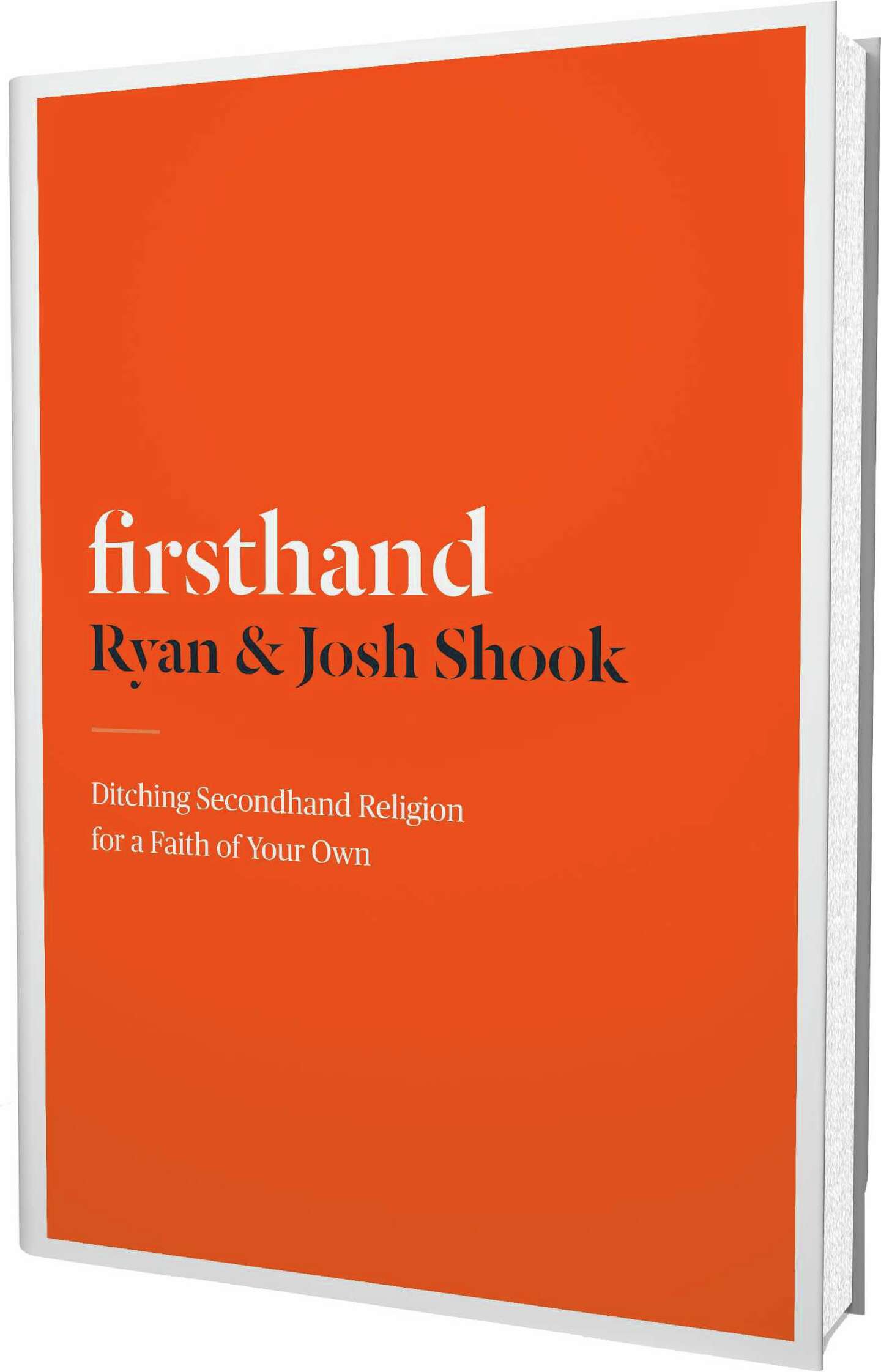 Ryan and Josh Shook rediscover faith 'Firsthand'