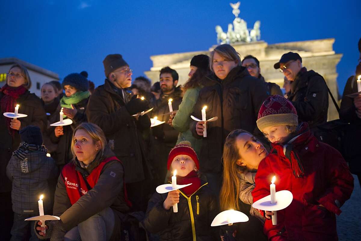 Save the Children's vigil for Syria