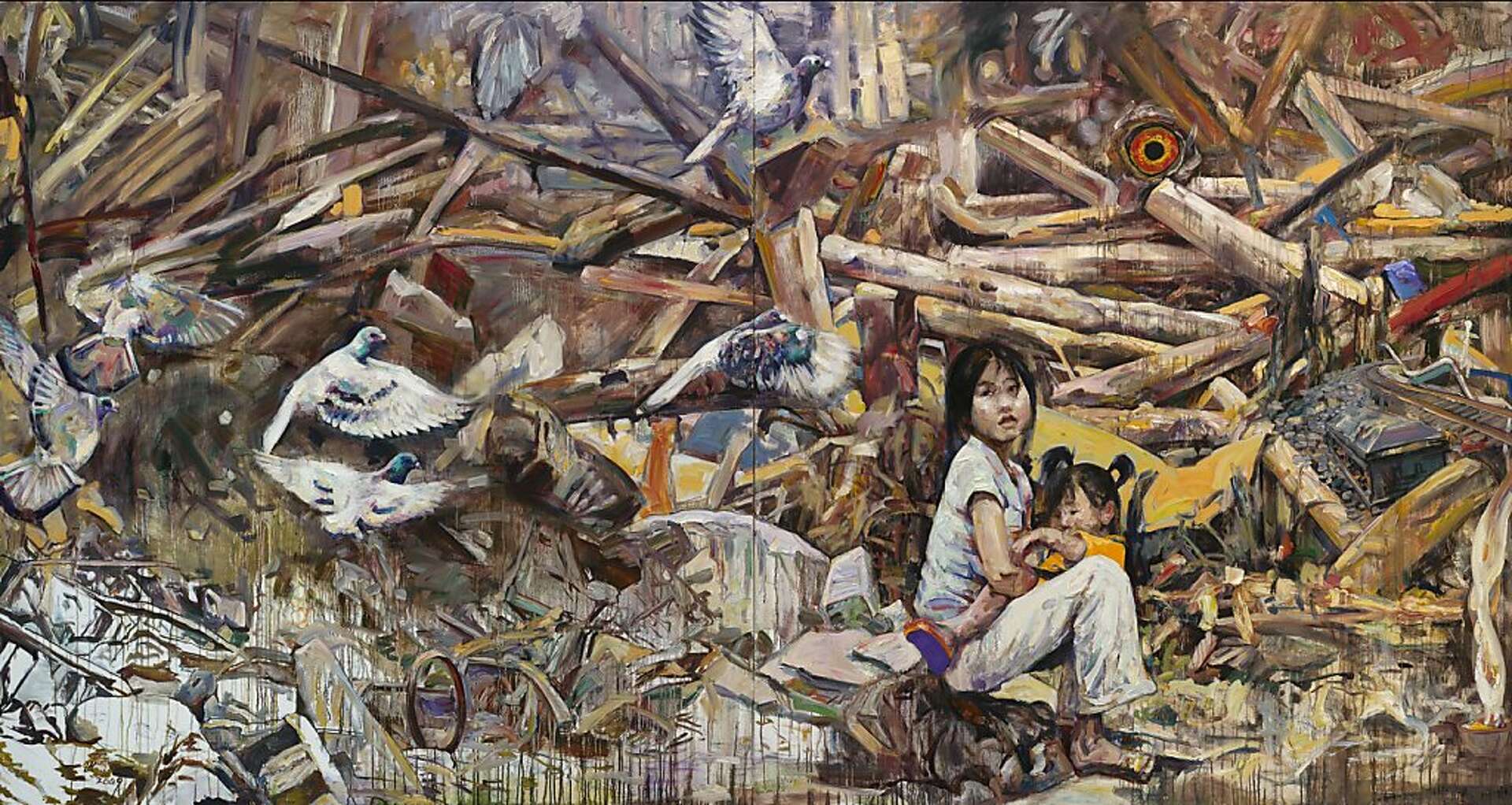 2 Hung Liu showings in Oakland