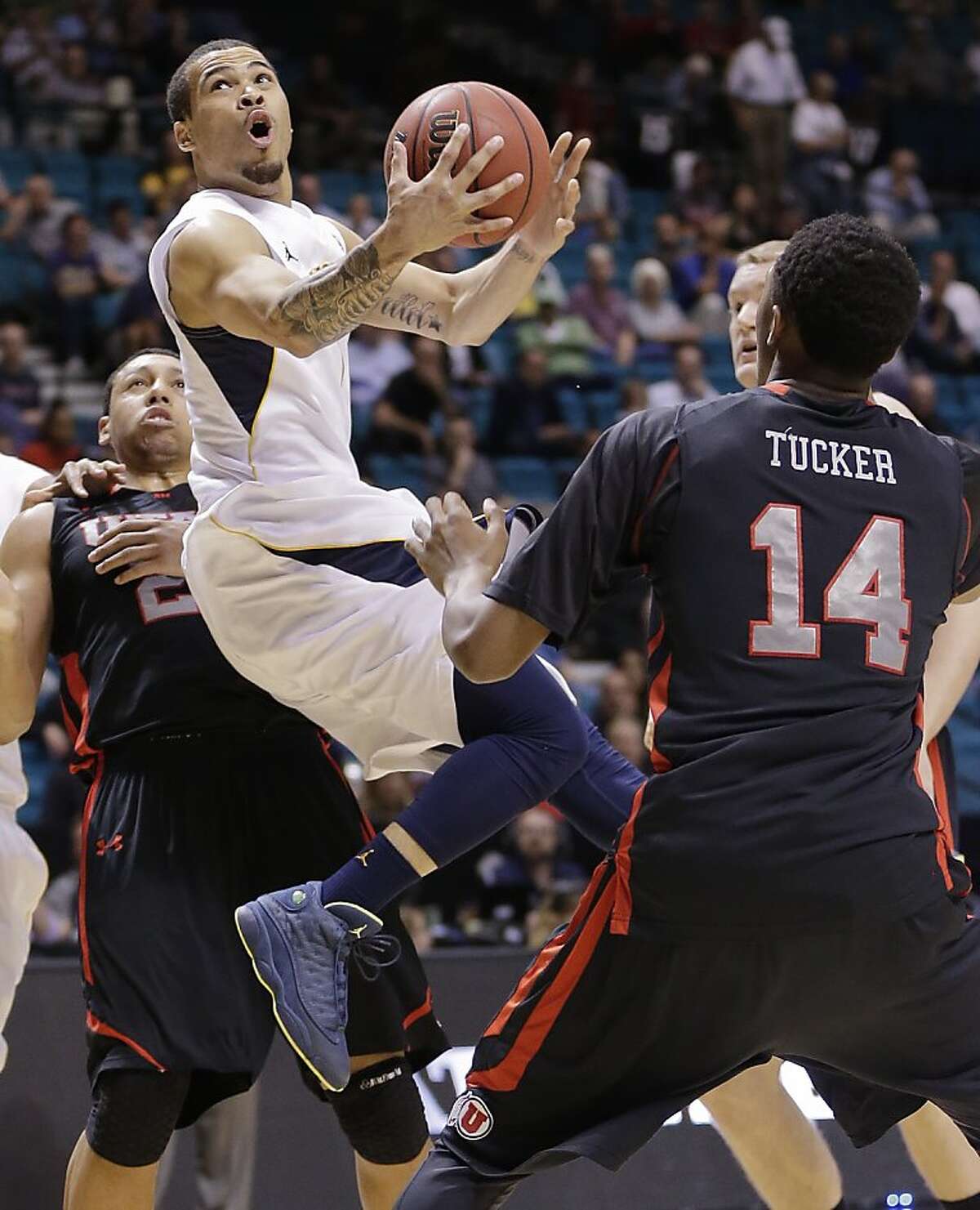 Utah upsets Cal in Pac-12 tourney, 79-69