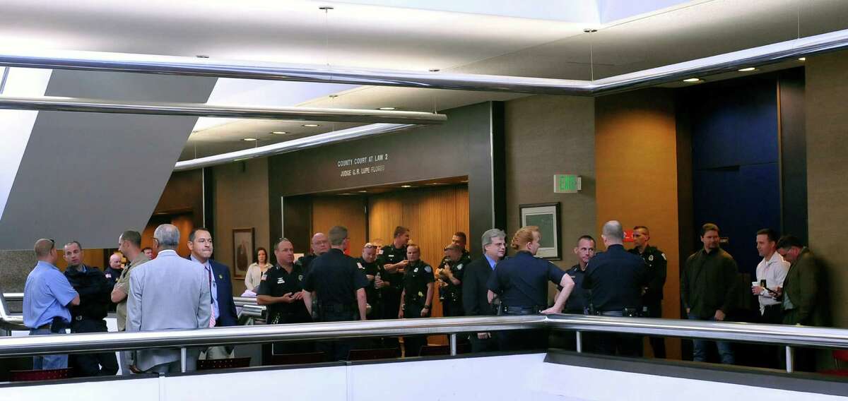 Family of late officer Bryan Hebert face defendant in court