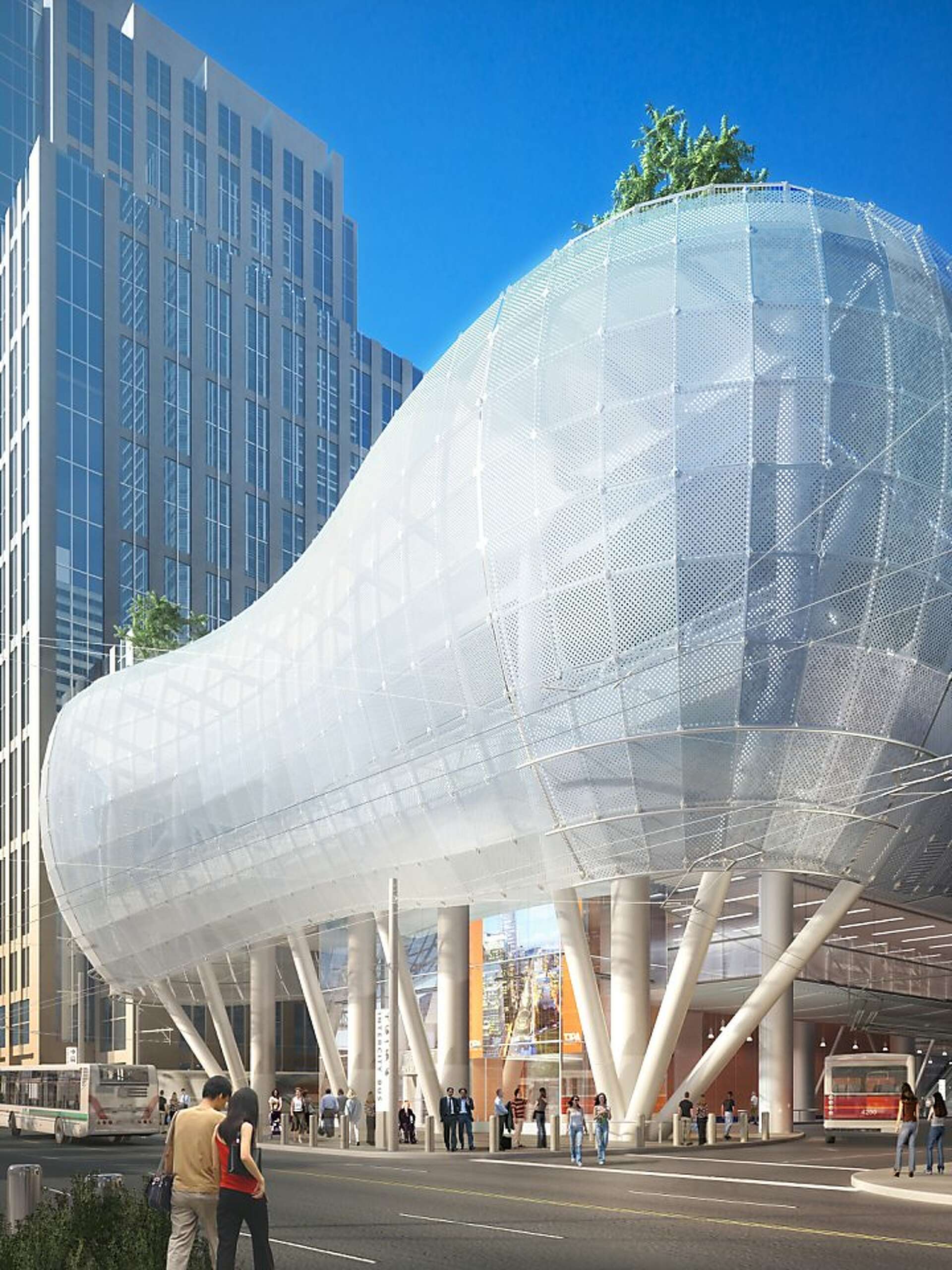 Transbay center design change proposed