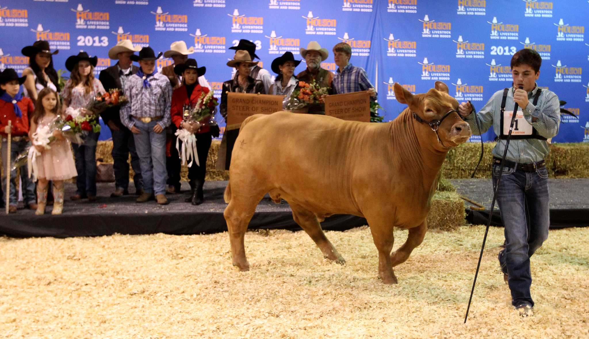 Grand champion steer fetches $360,000