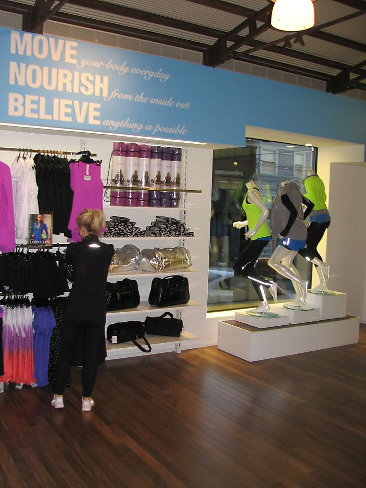 New boutique: Lorna Jane