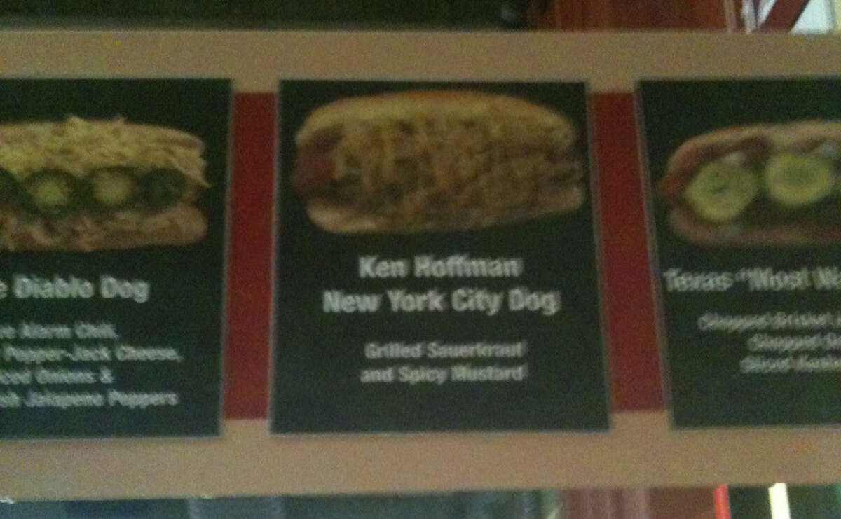 Hoffman has a doughnut all his own