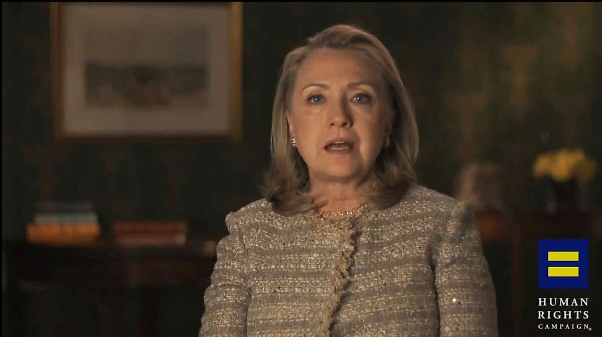 Hillary Clinton Backs Same Sex Marriage 8479