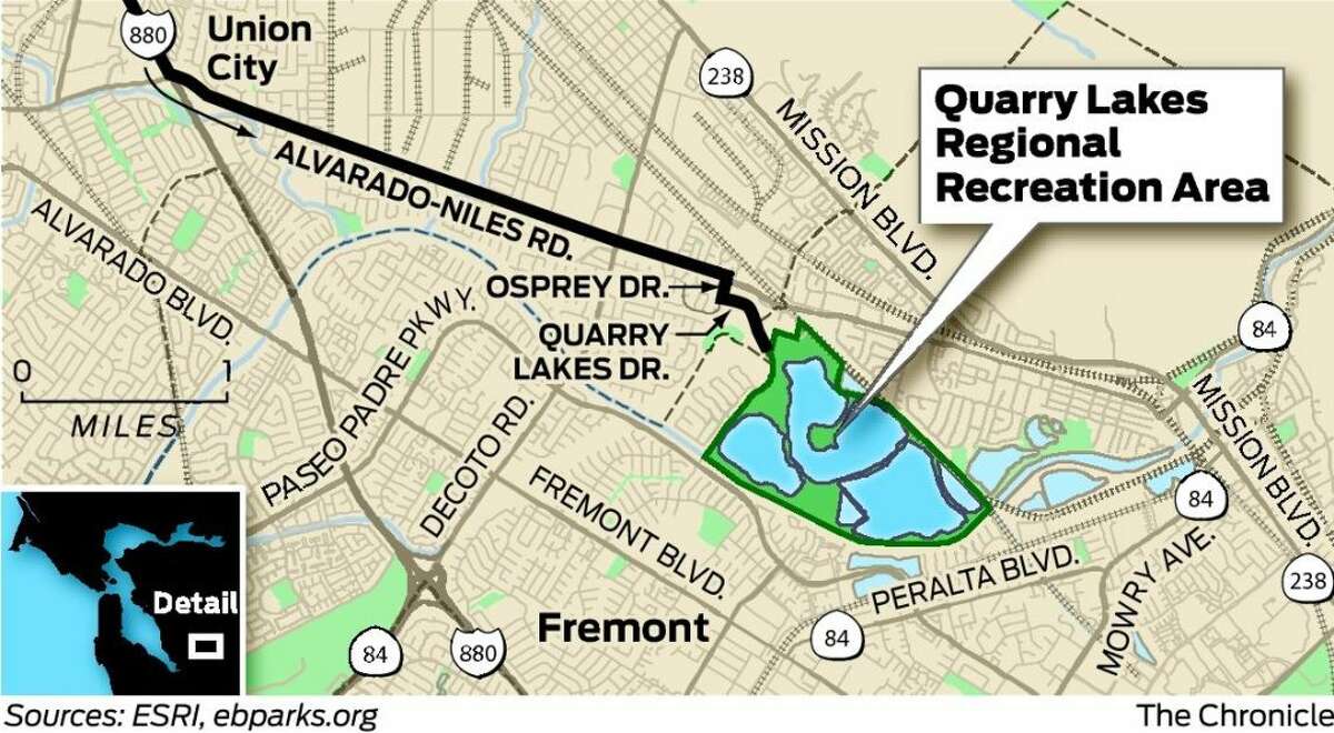 Quarry Lakes on leading edge of lead ban
