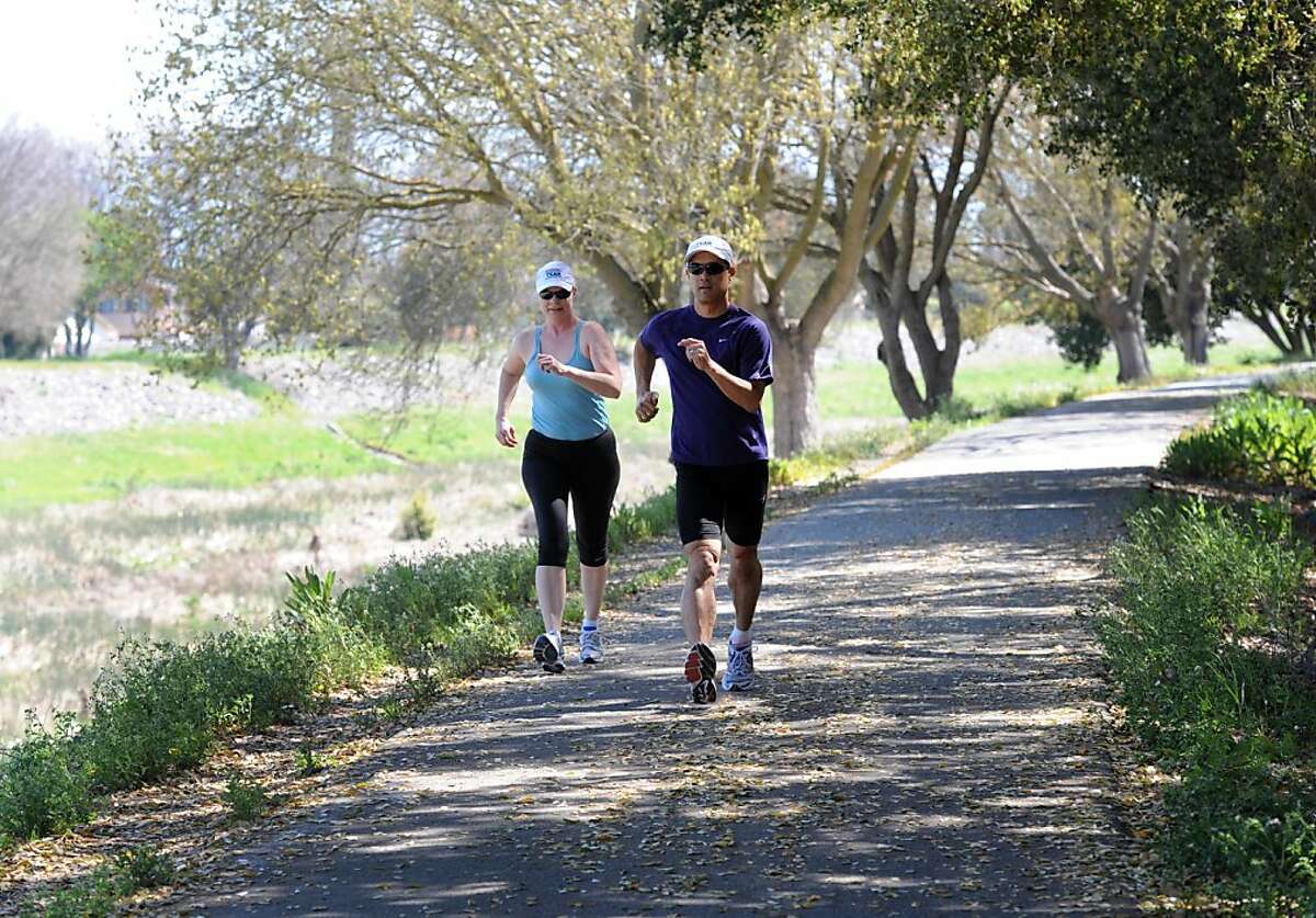Walkers making a run at marathons