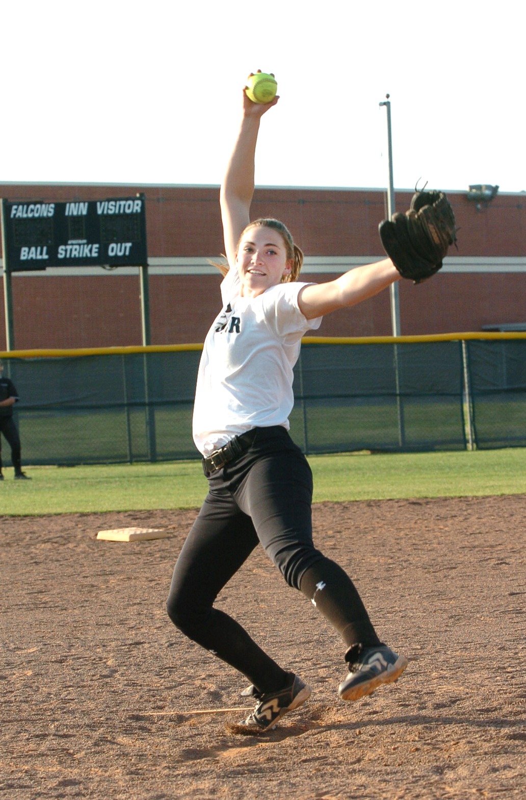 Softball: Foster out to prove a point