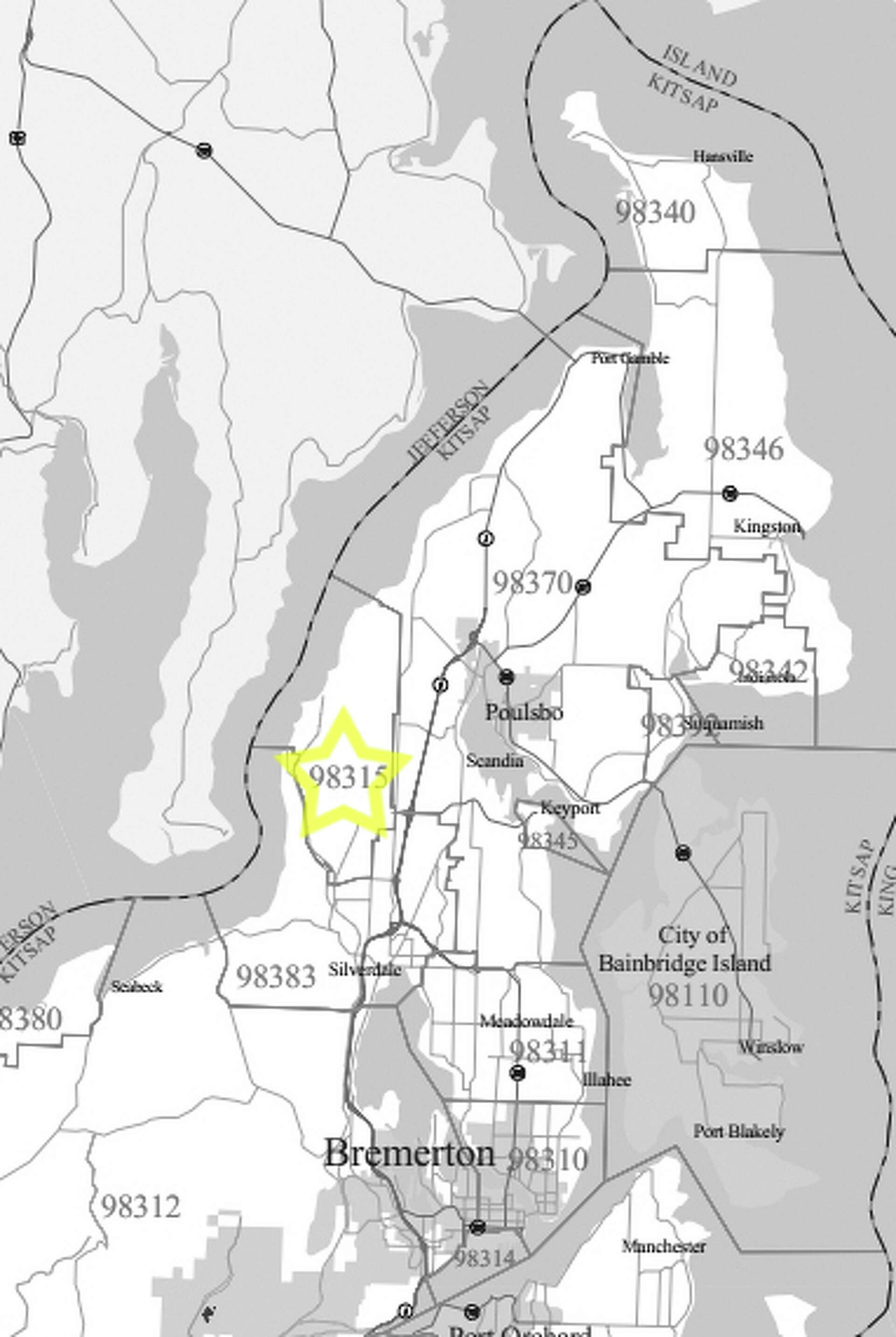 Silverdale Washington Zip Code