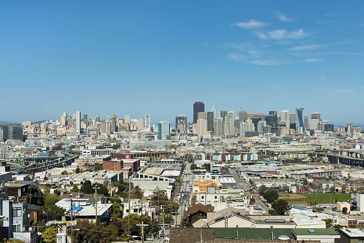 Potrero Hill Edwardian features elevator, roof terrace, retractable ...