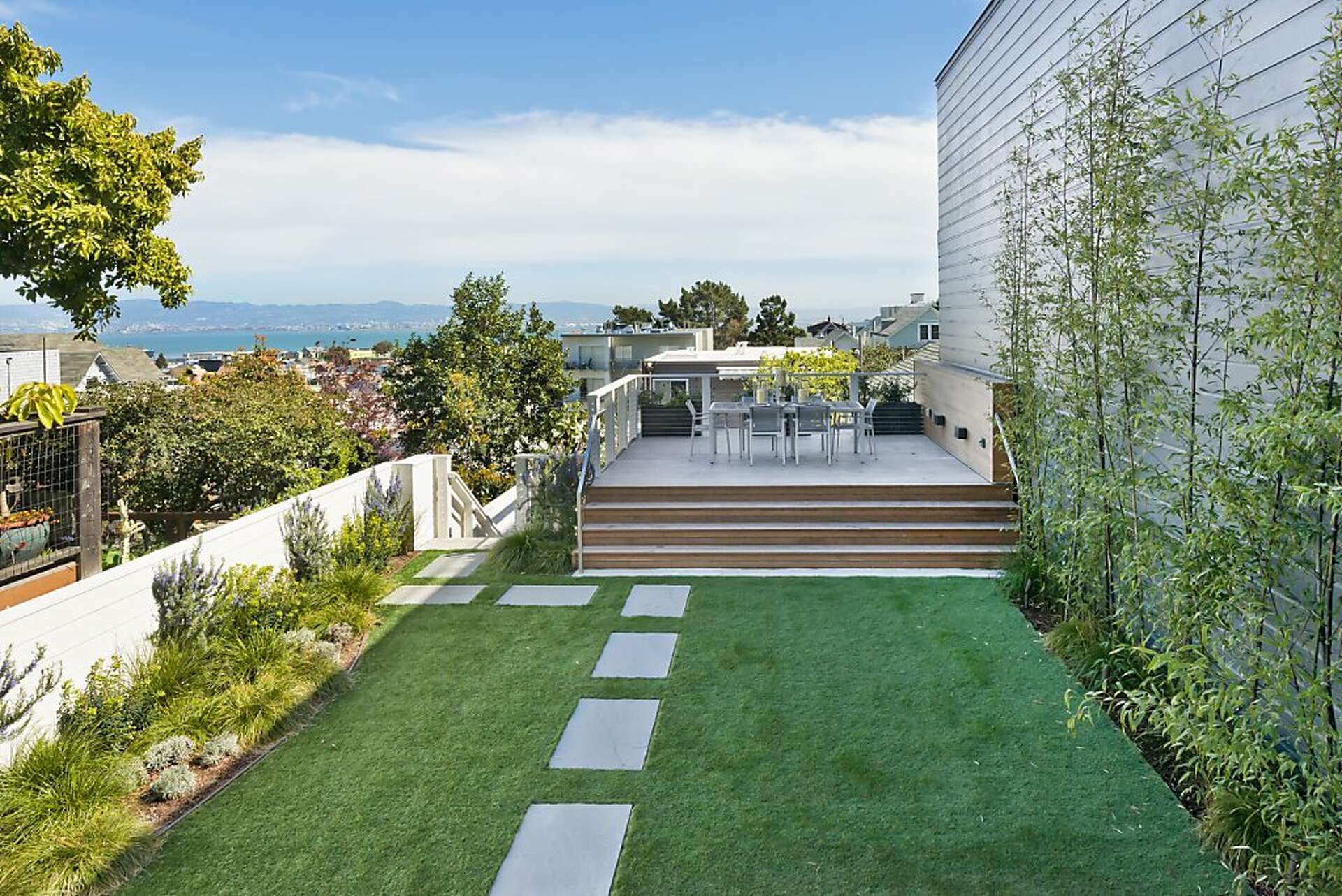 Potrero Hill Edwardian features elevator, roof terrace, retractable ...