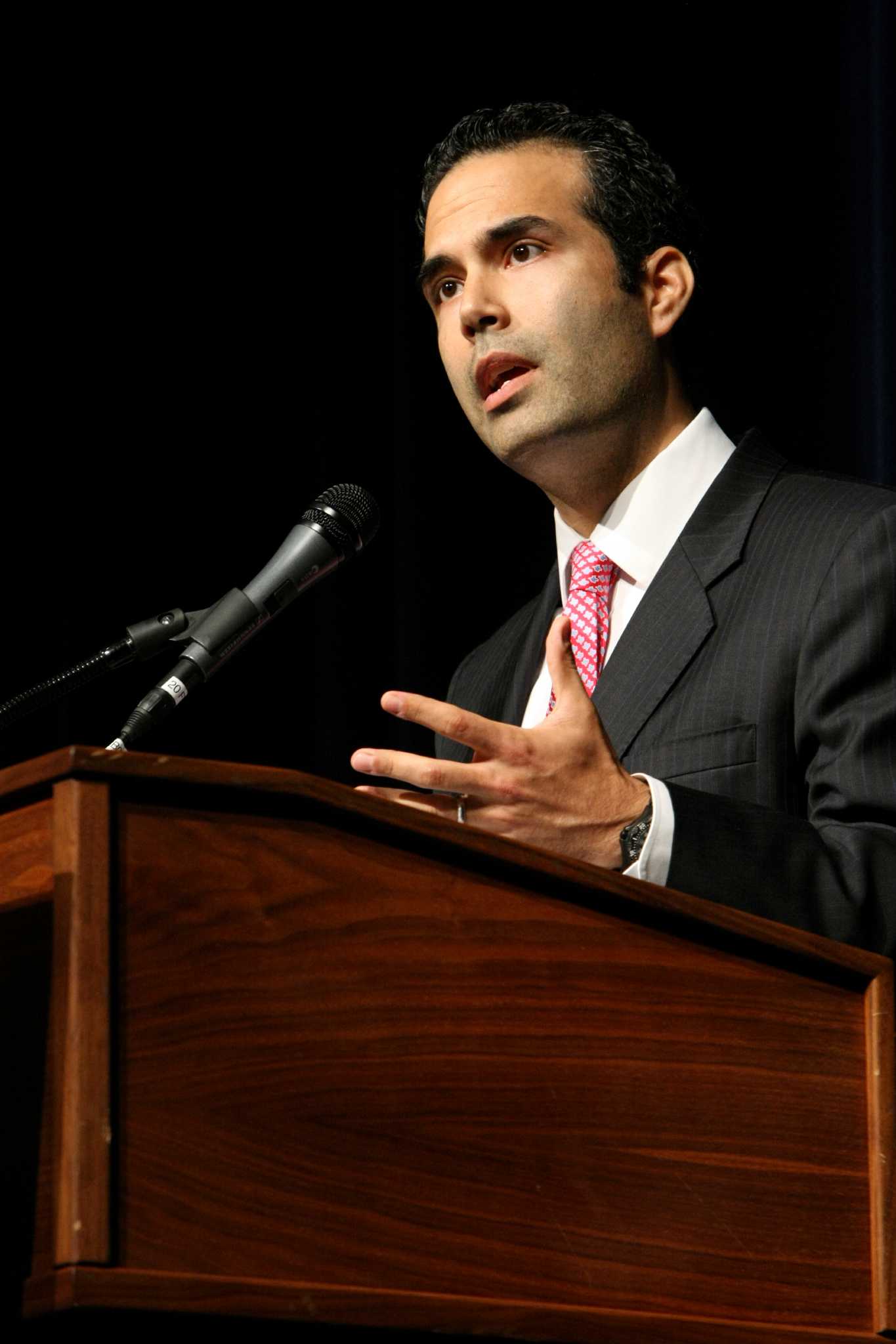 George P. Bush courts state policymakers