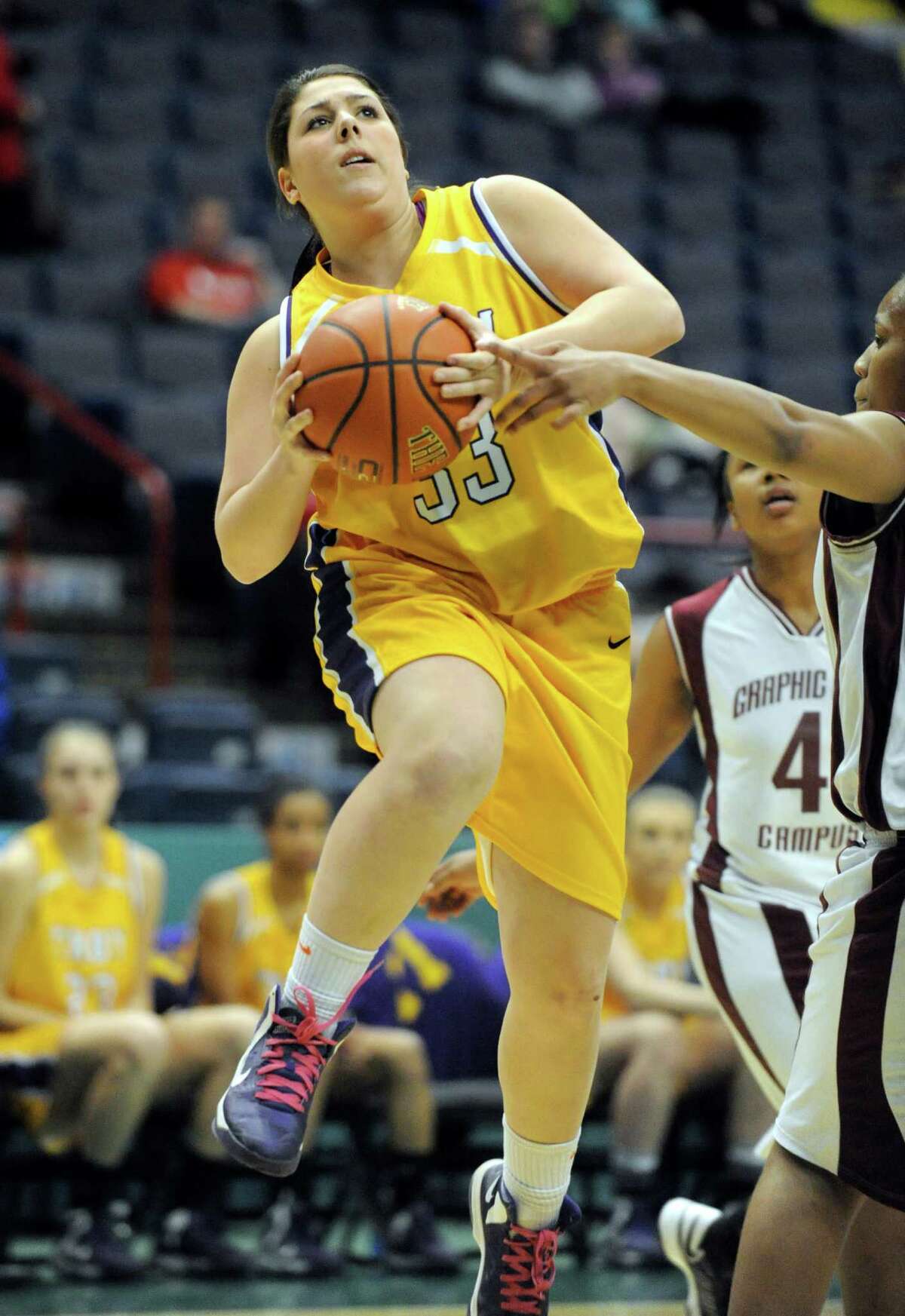 Troy girls storm into final with defense