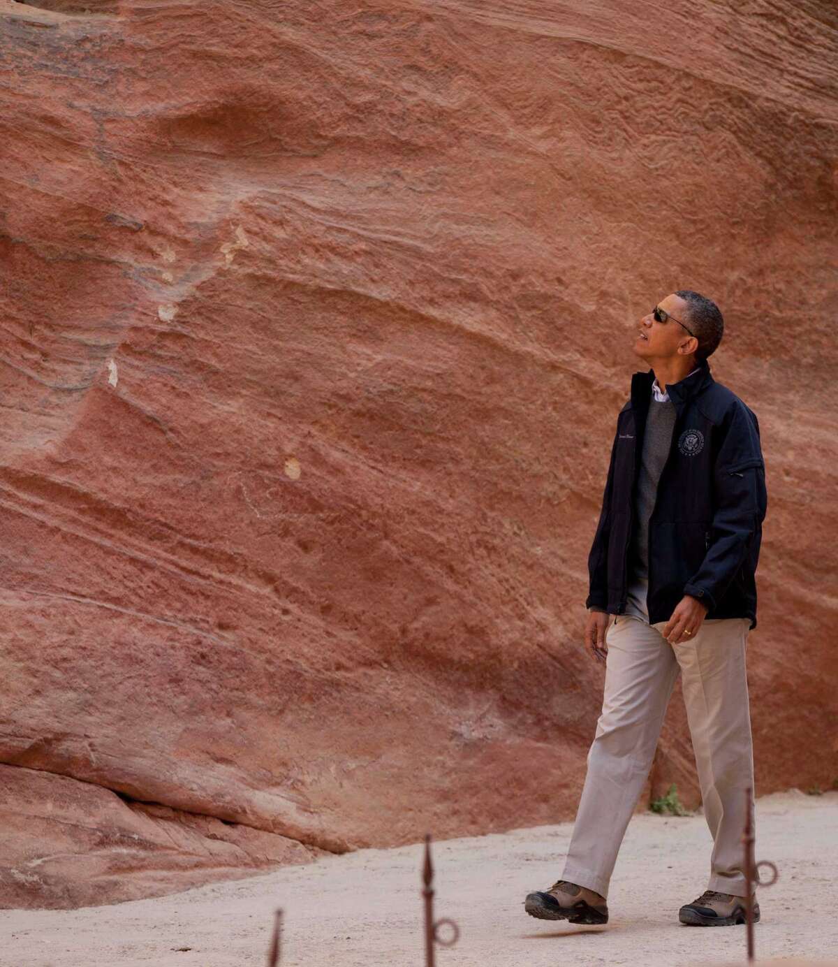 Obama ends Mideast trip with tour of ancient Petra