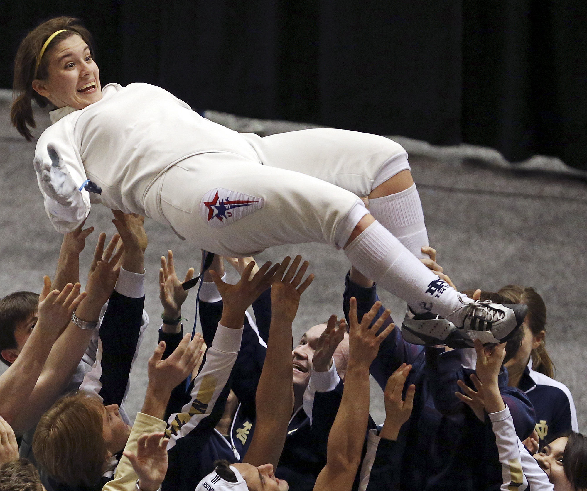 Ex-Warren fencing star Hurley helps Irish to second place