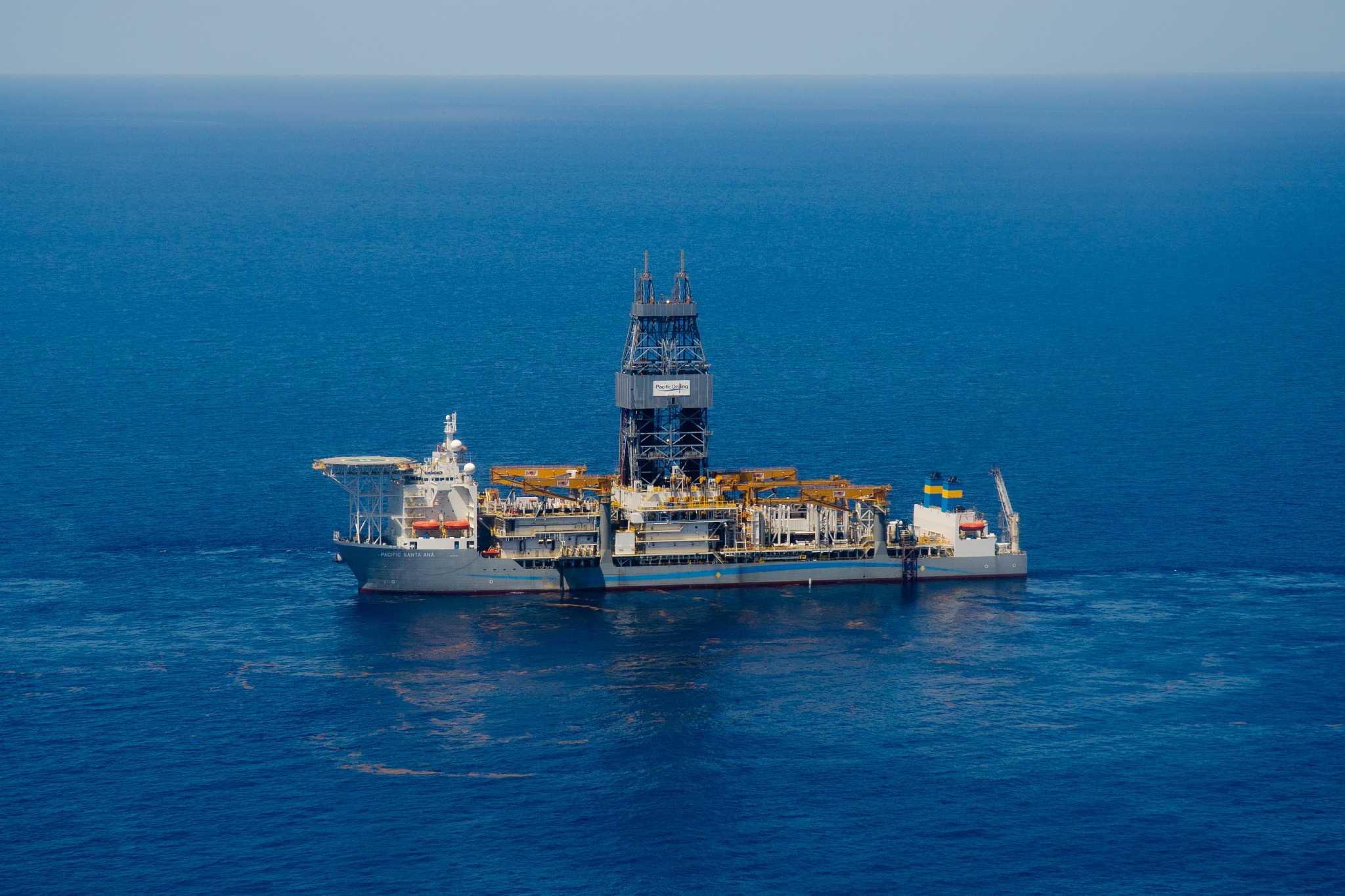 Six miles of water and rock lead to oil find in Gulf